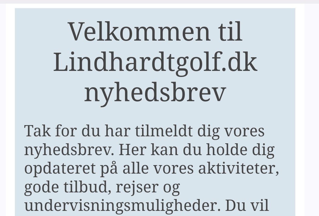 Køb golfprodukter hos Lindhardt Golf
